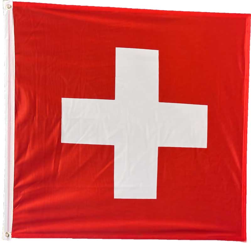 Schweizer Fahne / Flagge 90, 120 oder 150cm|Landjäger.ch